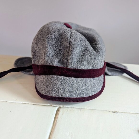 Rothschild | Accessories | Vtg Rothschild Child Bonnet Wool Gray ...